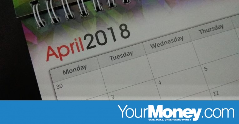 Your essential money guide to the April 2018 changes
